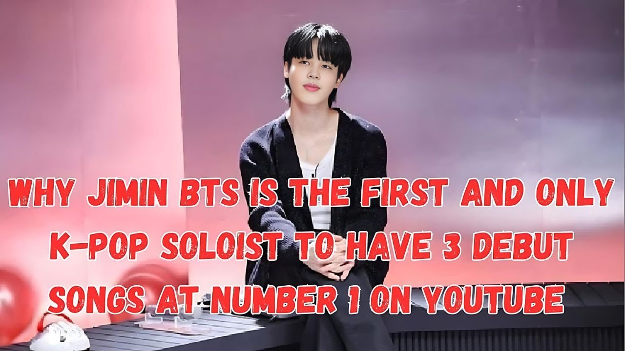 Jimin BTS becomes the first and only K-pop soloist to have 3 songs ...