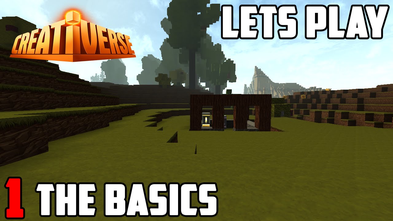 Lets Play Creativerse - Part 1 - The Basics - YouTube