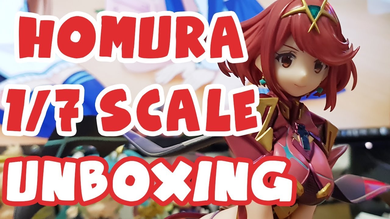 Unboxing Pyra (Homura) from Xenoblade Chronicles 2 1/7 Scale by GSC ...