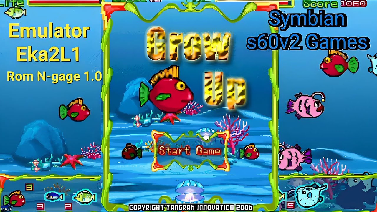 Grow up s60v2 Rom N-gage 1.0 eka2L1 - YouTube