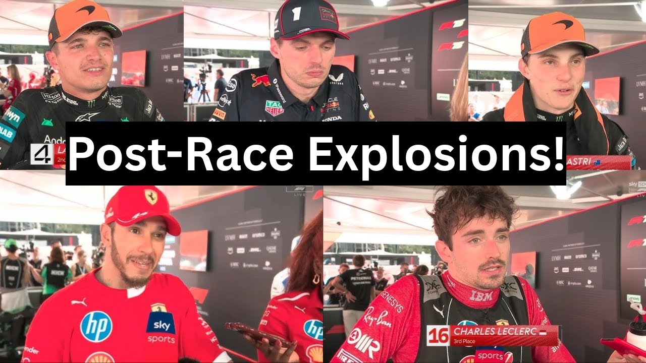 “Unfiltered: F1 Drivers' Post-Race Comments After SPANISH GRAND PRIX ...