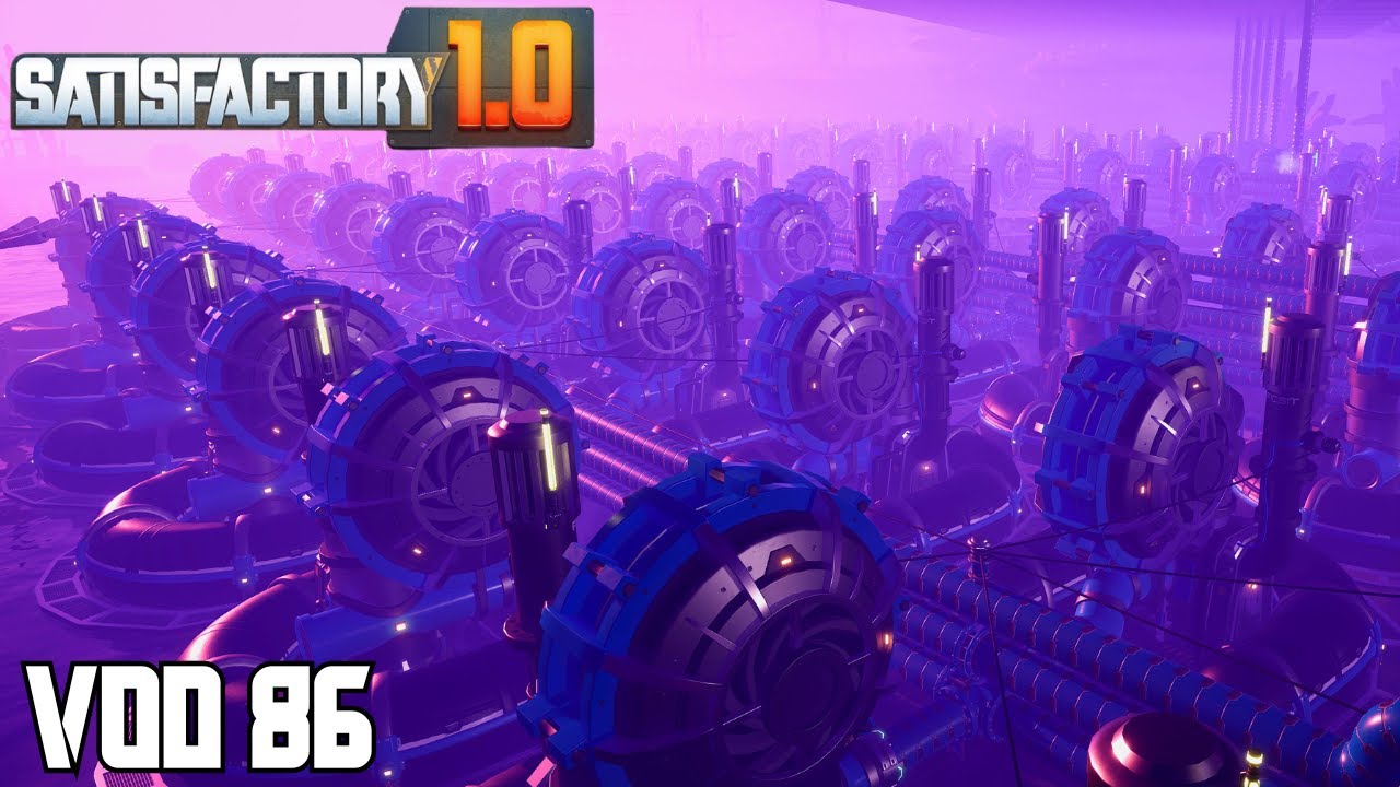 FACE REVEAL! & Turning on My Rocket Fuel Factory | Satisfactory 1.0 ...