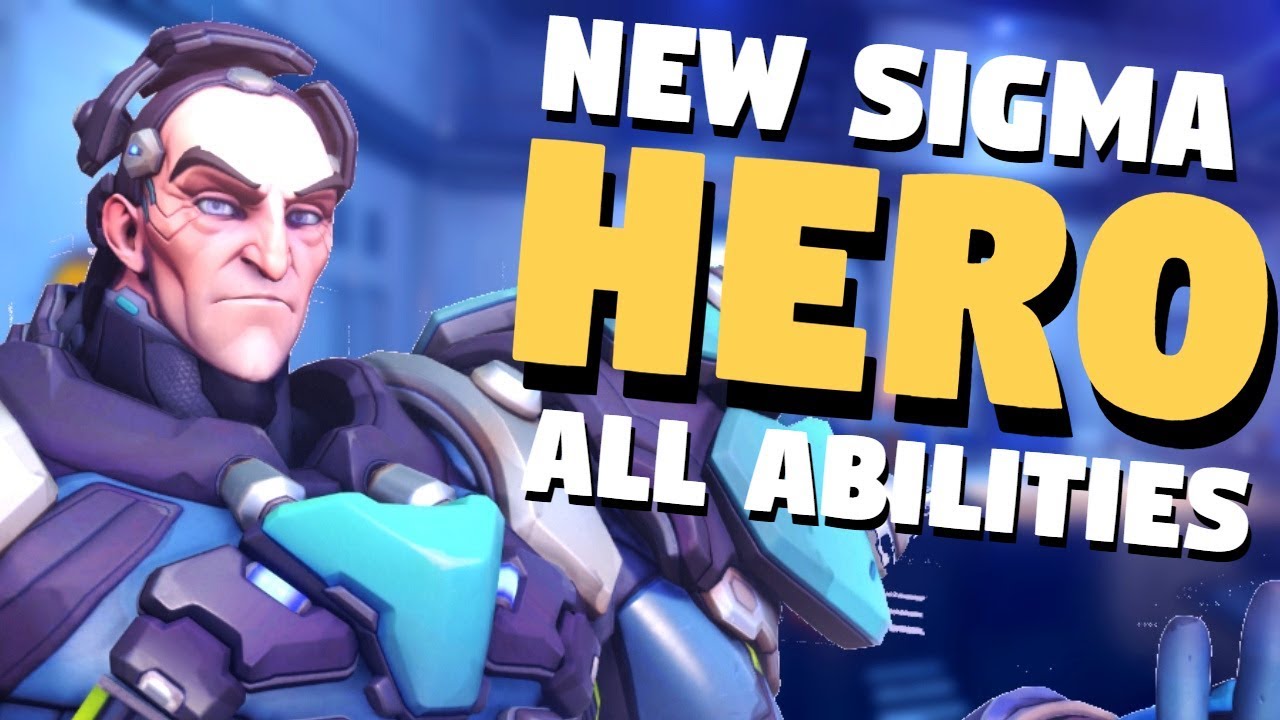 Overwatch NEW Tank Hero Sigma Gameplay | All Abilities Breakdown | Test ...