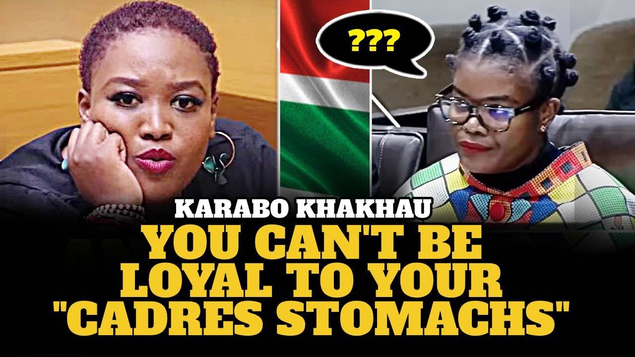 🔥[KARABO DESTROYS NKABANE!] – WATCH the Moment DA Karabo GRILLS ...