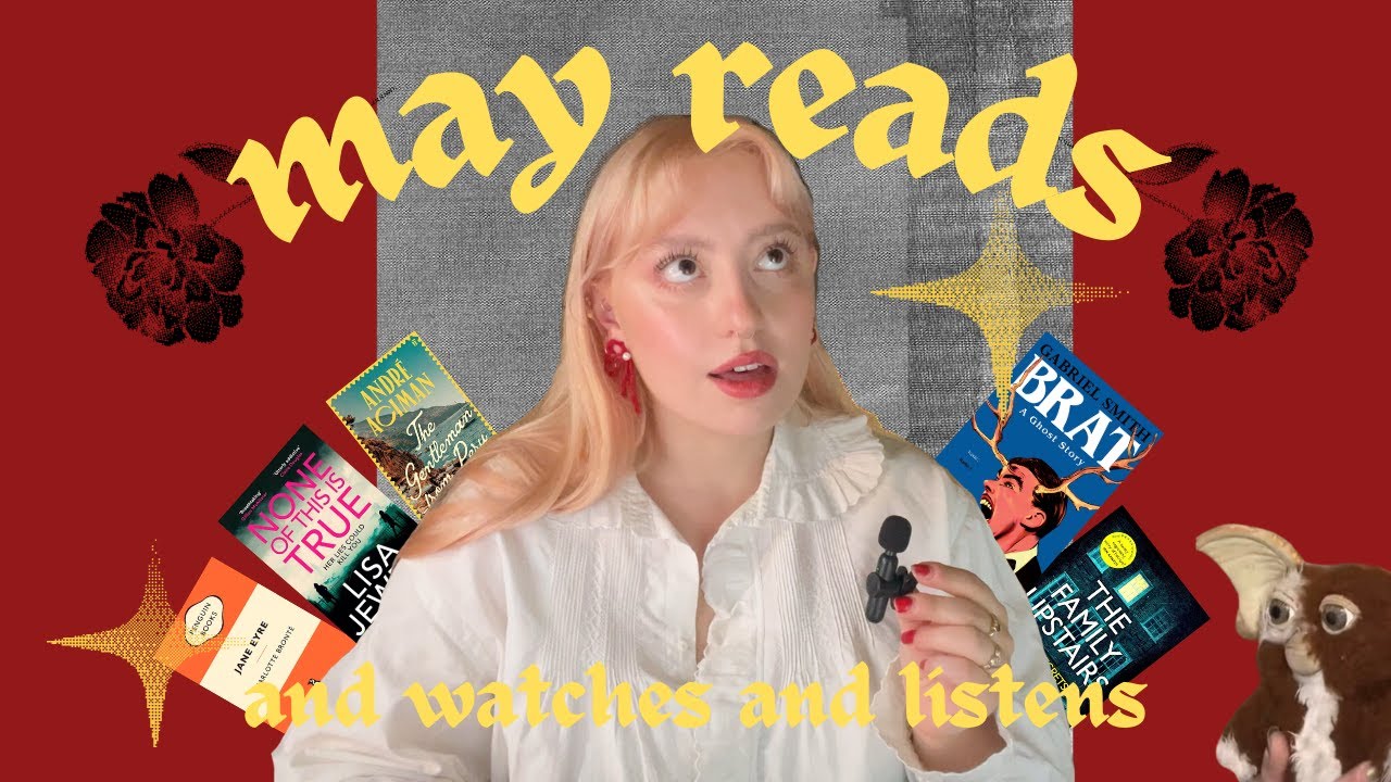 may reads (and watches and listens) - YouTube