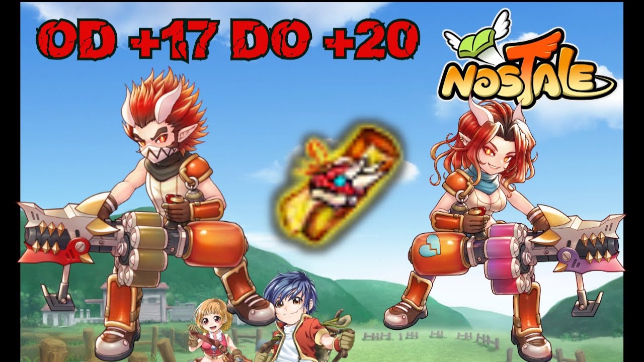 Nostale: Up blastera do +20 - YouTube