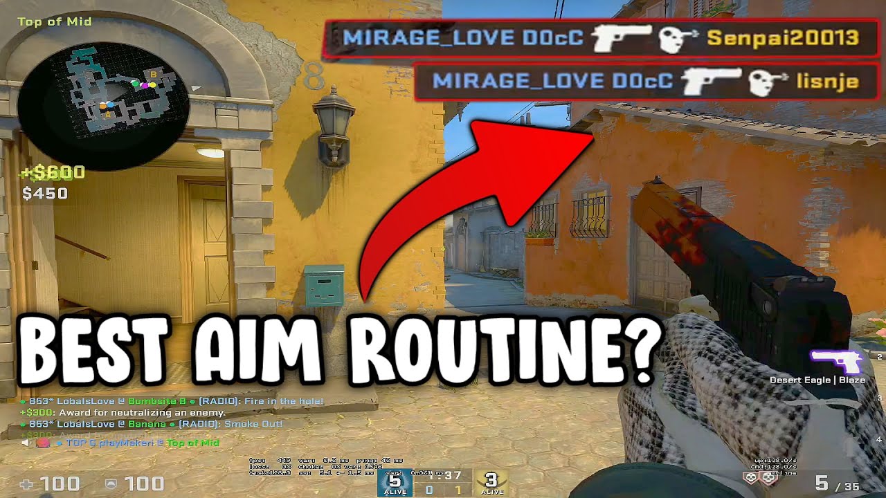 THIS IS THE BEST AIM ROUTINE - YouTube