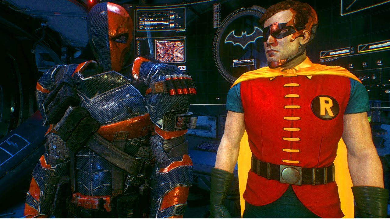 Batman Arkham Knight: Deathstroke & Robin! - YouTube