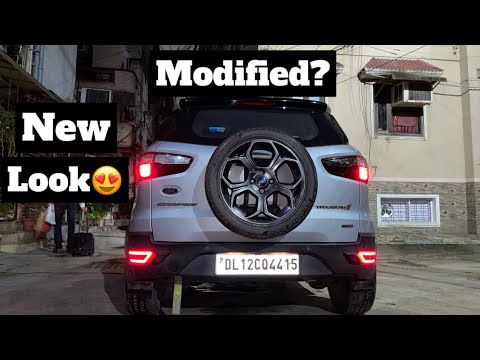 New look of my ford Ecosport || modified Ecosport😍 - YouTube