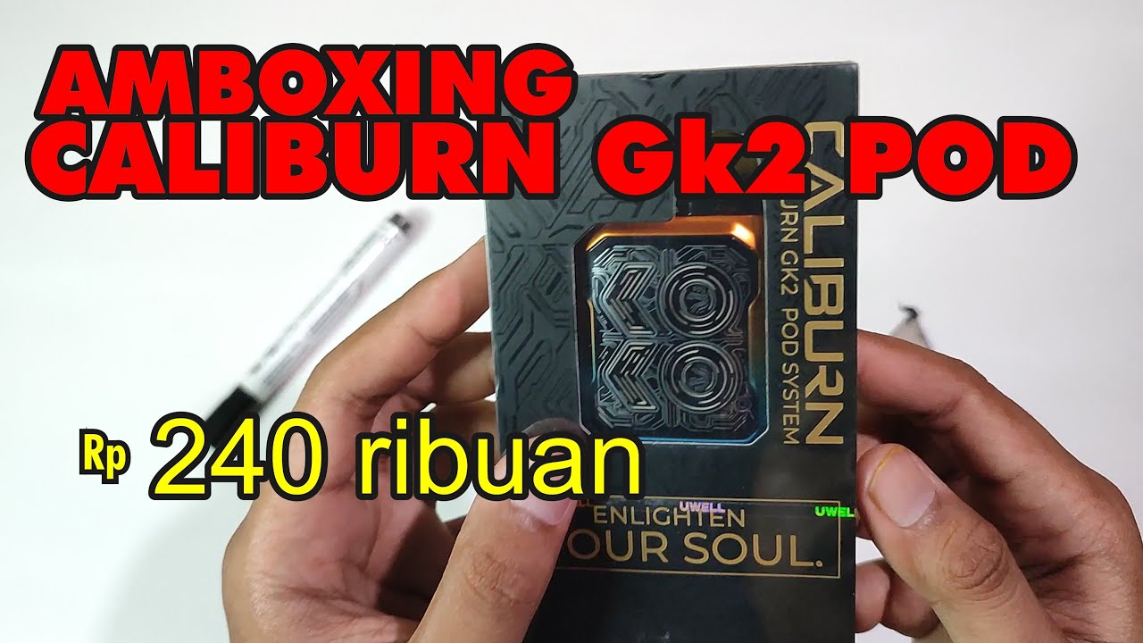 POD CALIBURN Gk2 by UWELL !!!! PODS Nyala Kereen Coy - YouTube