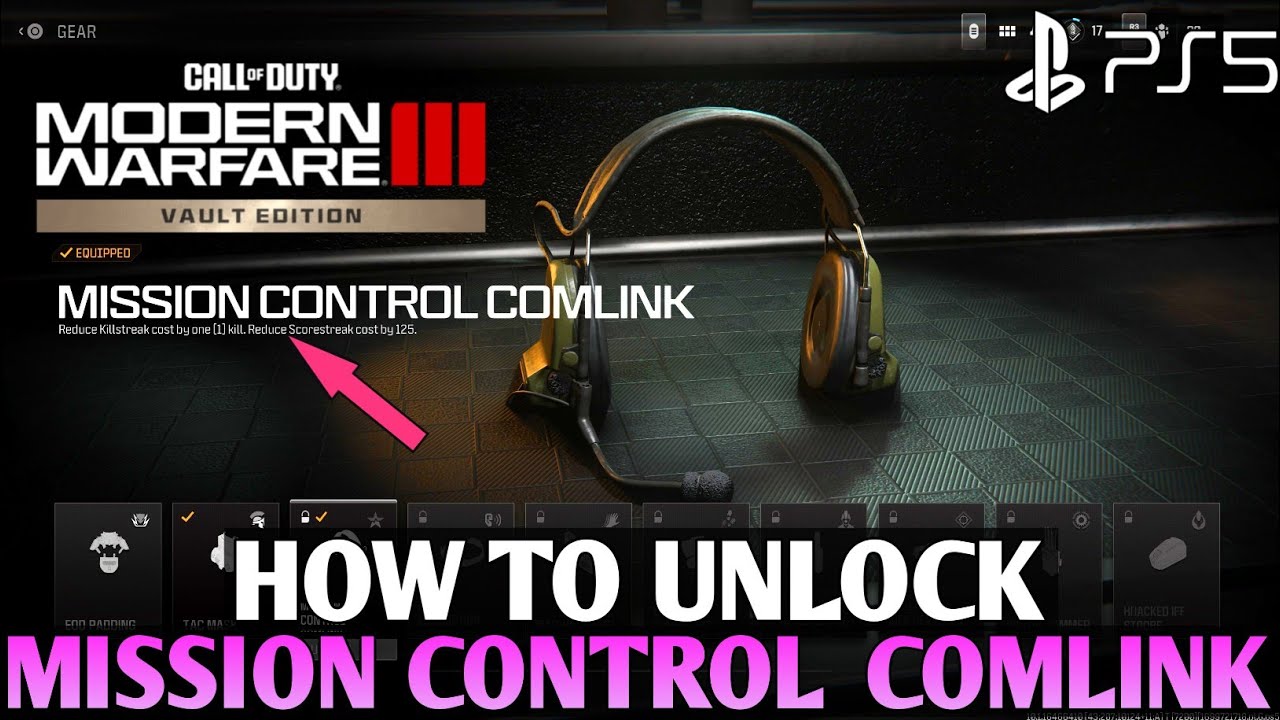 How to Unlock Mission Control Comlink MW3|Mission Control Comlink MW3 ...