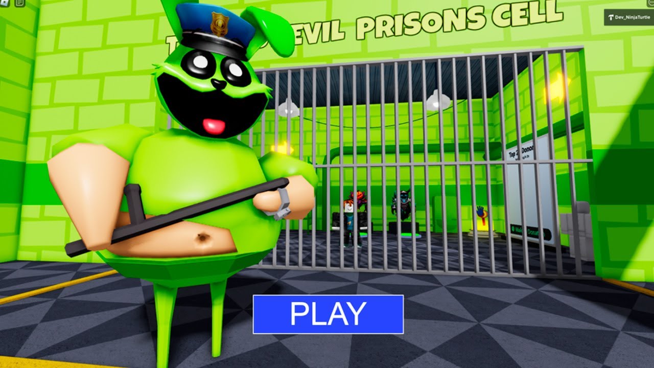 HOPPY HOPSCOTCH BARRY'S PRISON RUN OBBY ROBLOX - Poppy Playtime Chapter ...