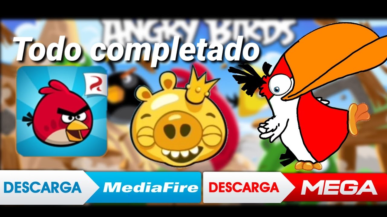 Como descargar Angry Birds todo completado - YouTube