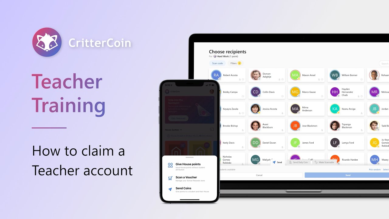 Teacher Training - Claim your Teacher account - YouTube
