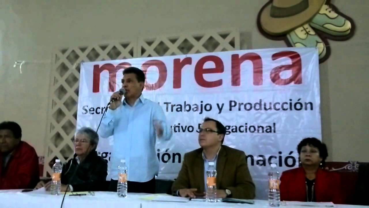Ulises Sáenz en la Plenaria Informativa Distrito XXVII de MORENA - YouTube