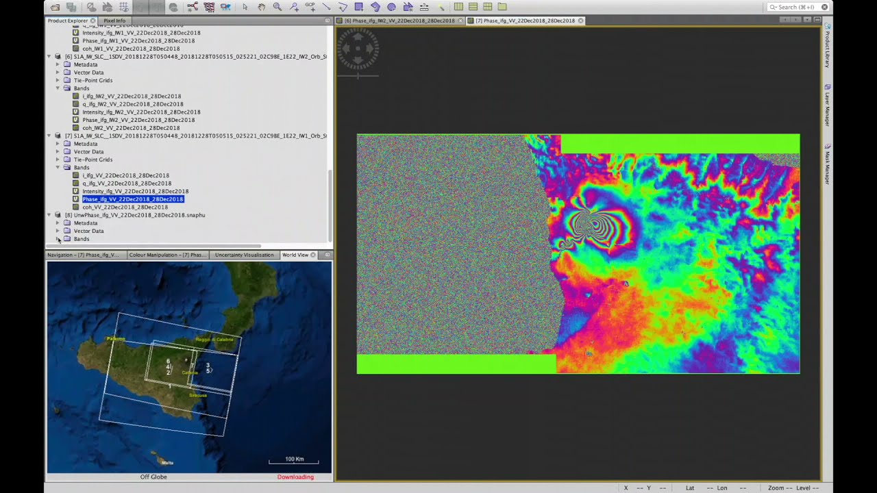 Part 2/2: InSAR monitoring of volcanic deformation at Etna - Dr ...