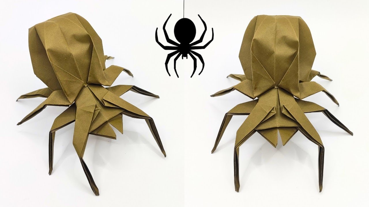 Origami Spider Tarantula By Robert Lang OrigamiArt.Us
