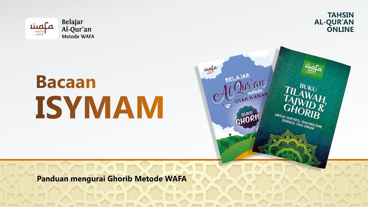 Bacaan ISYMAM. - YouTube