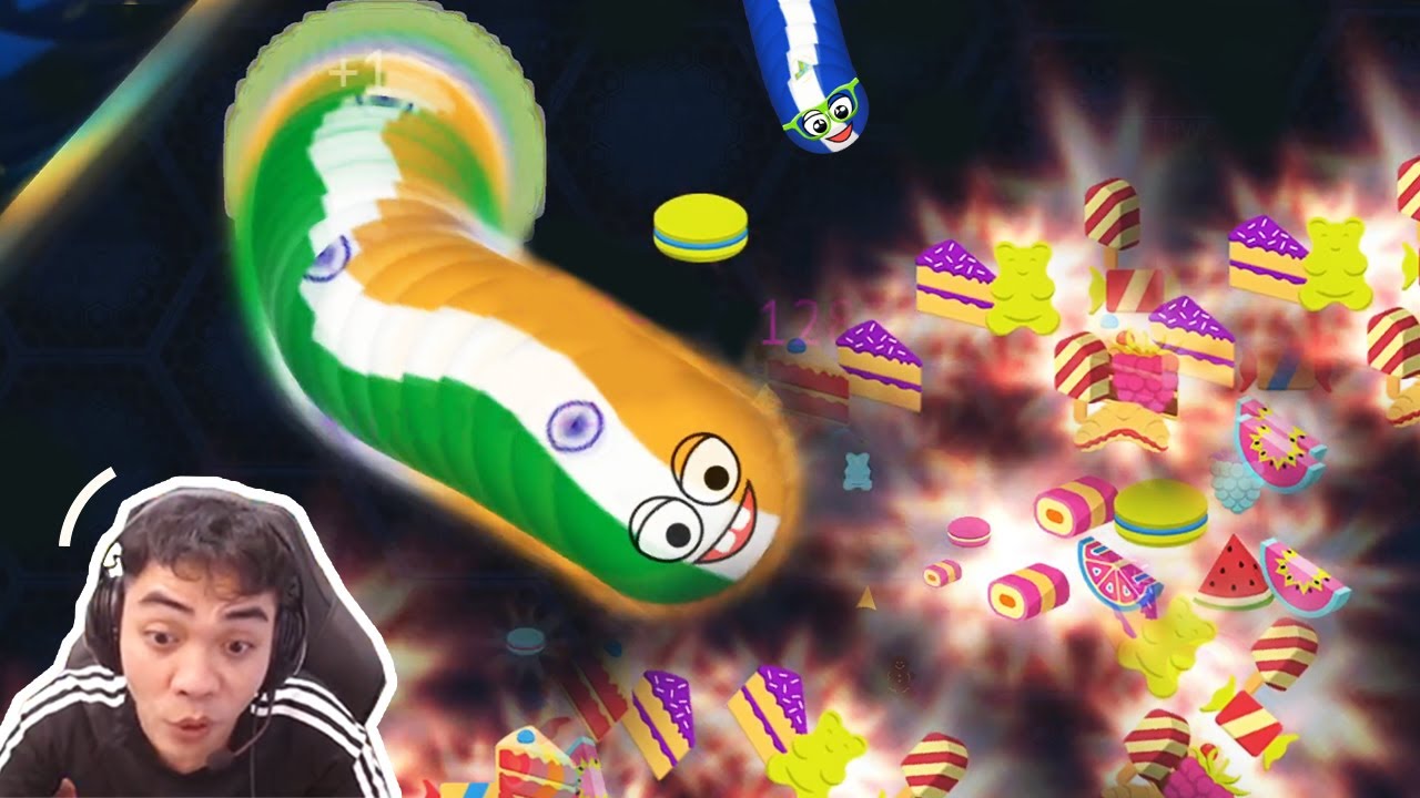 Wormate - Cuộc đua tranh dành hạng 1 RẮN SĂN MỒI - YouTube