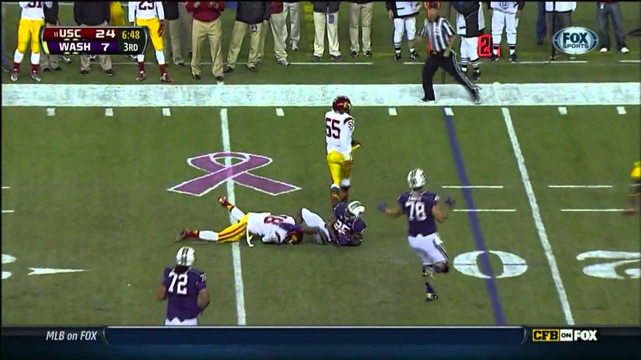 Dion Bailey vs Washington 2012 - YouTube