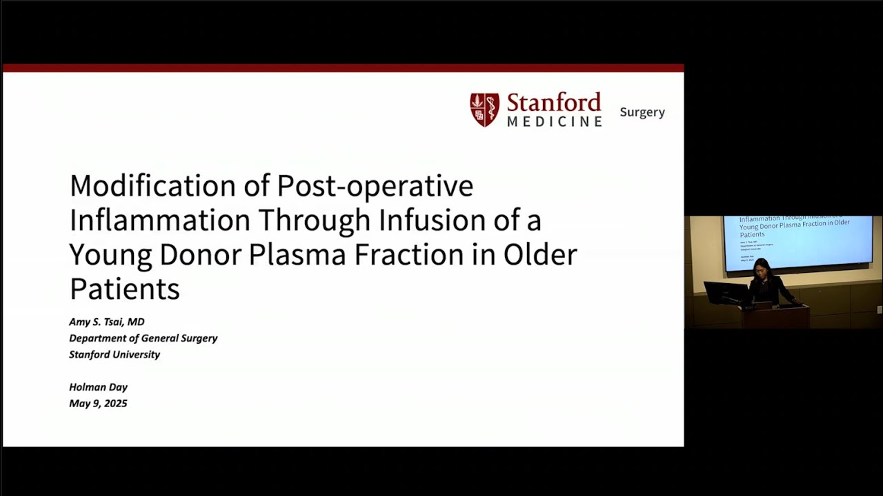Modification of Post-operative Inflammation Through Infusion of a Young ...
