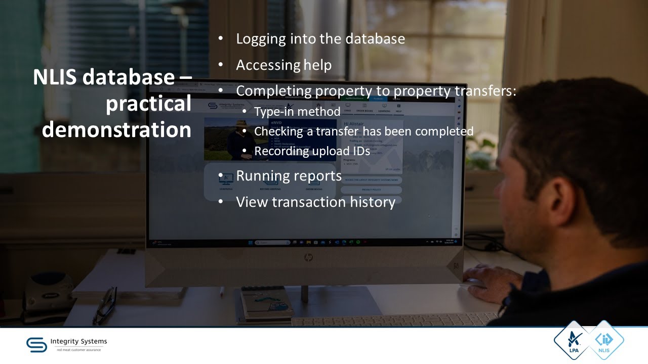 WEBINAR: NLIS demonstration for Queensland producers - YouTube