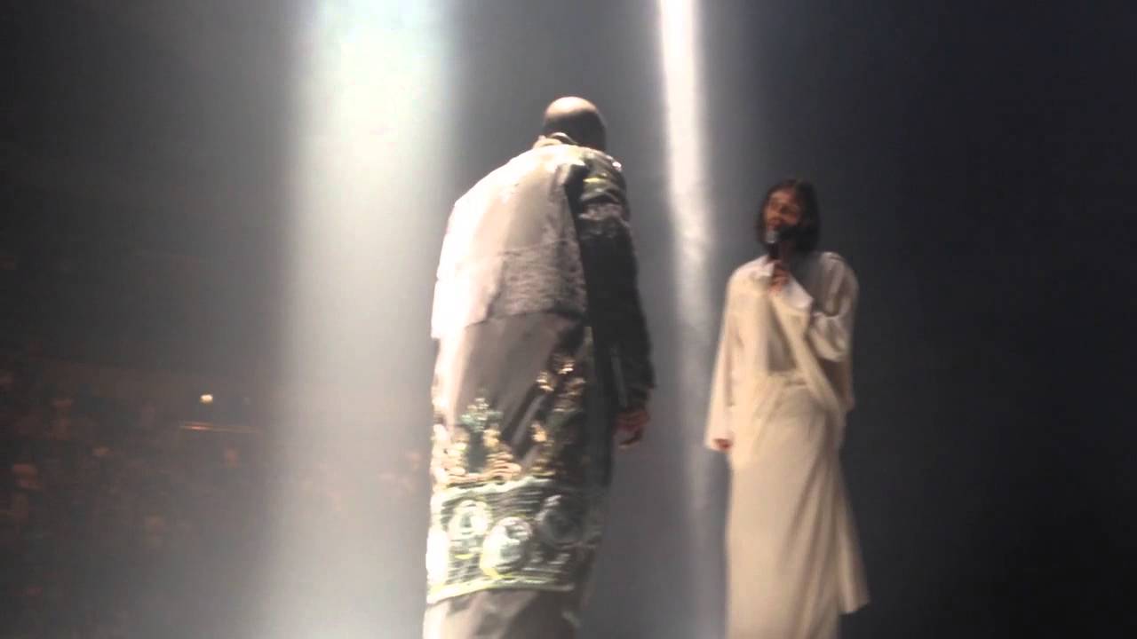 Kanye West Yeezus Tour Jesus