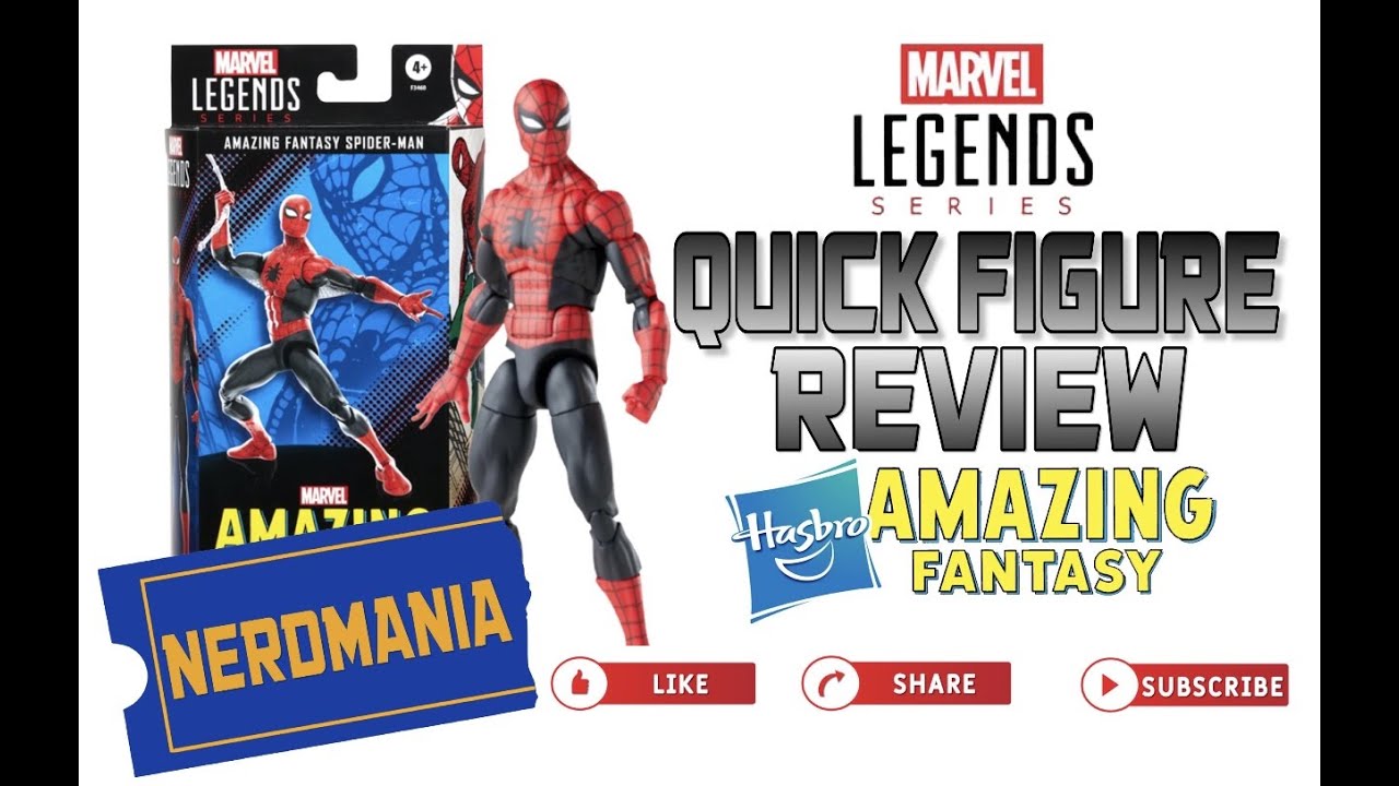 Quick Action Figure Review Hasbro Marvel Legends Amazing Fantasy ...