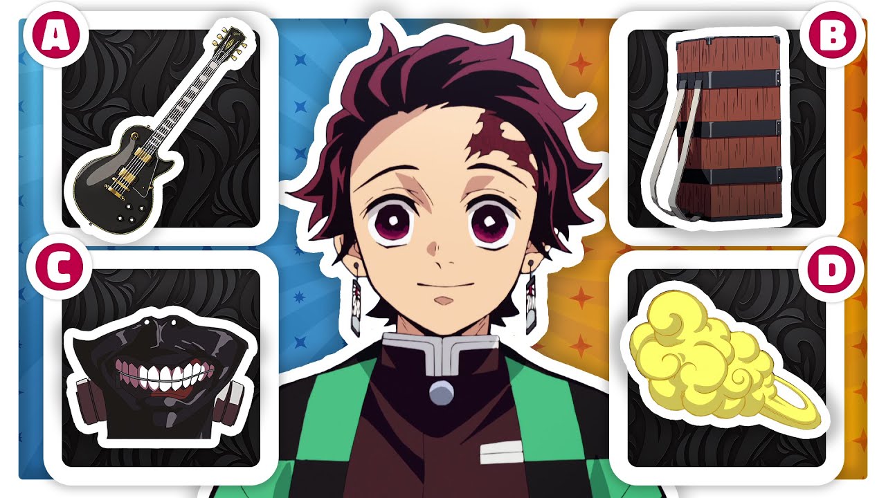Guess the Anime Character: Identify Them by Their Unique Weapon or Item ...