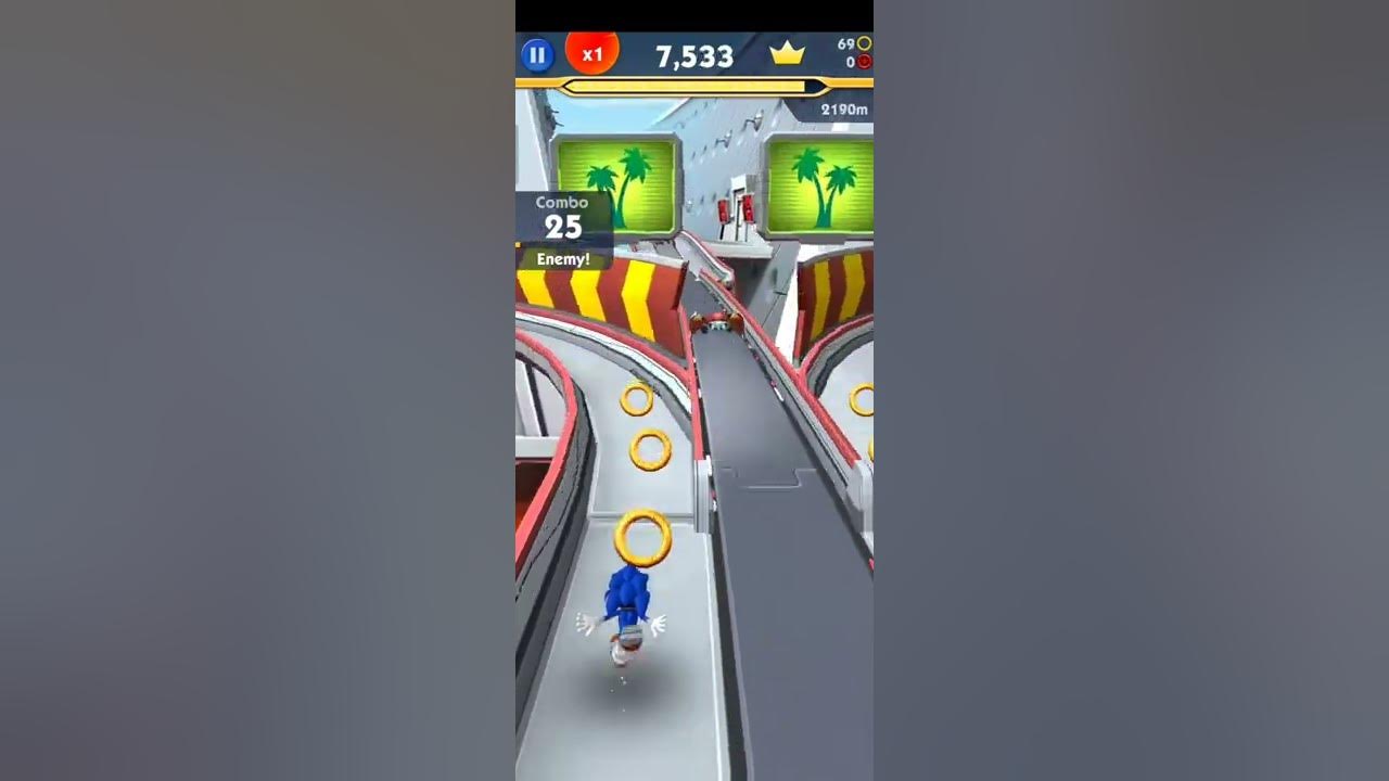 Sonic dash 2 game play||Sonic boom game play - YouTube