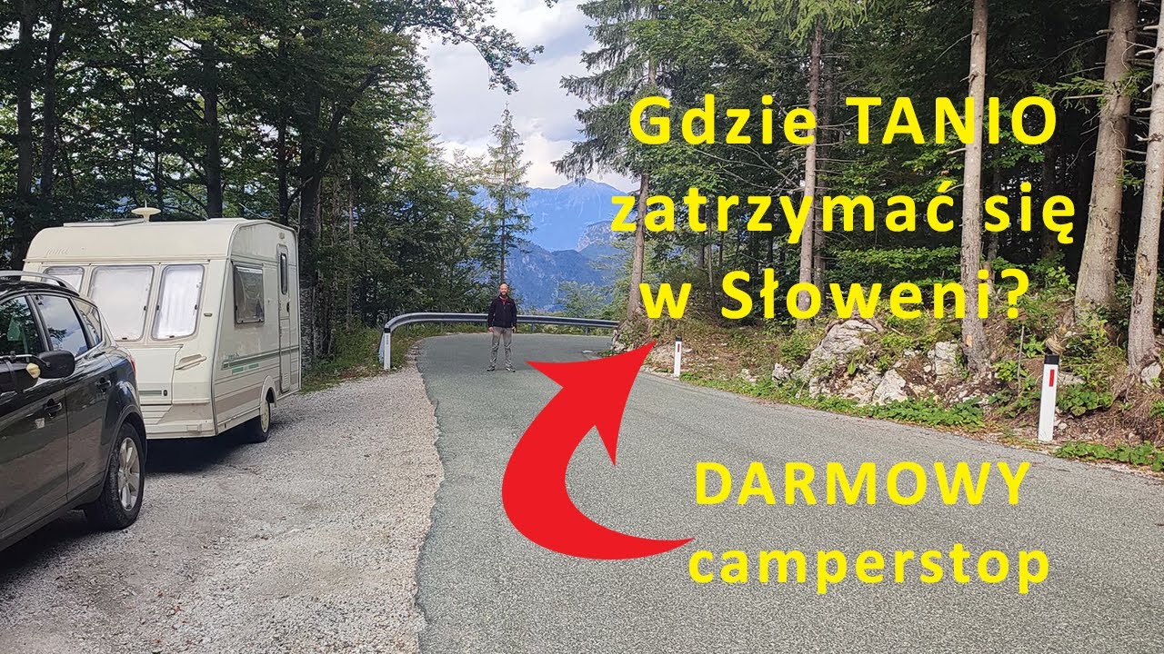 #14 Słowenia. Gdzie tanio zatrzymać się w Słowenii. Droga z gór nad ...
