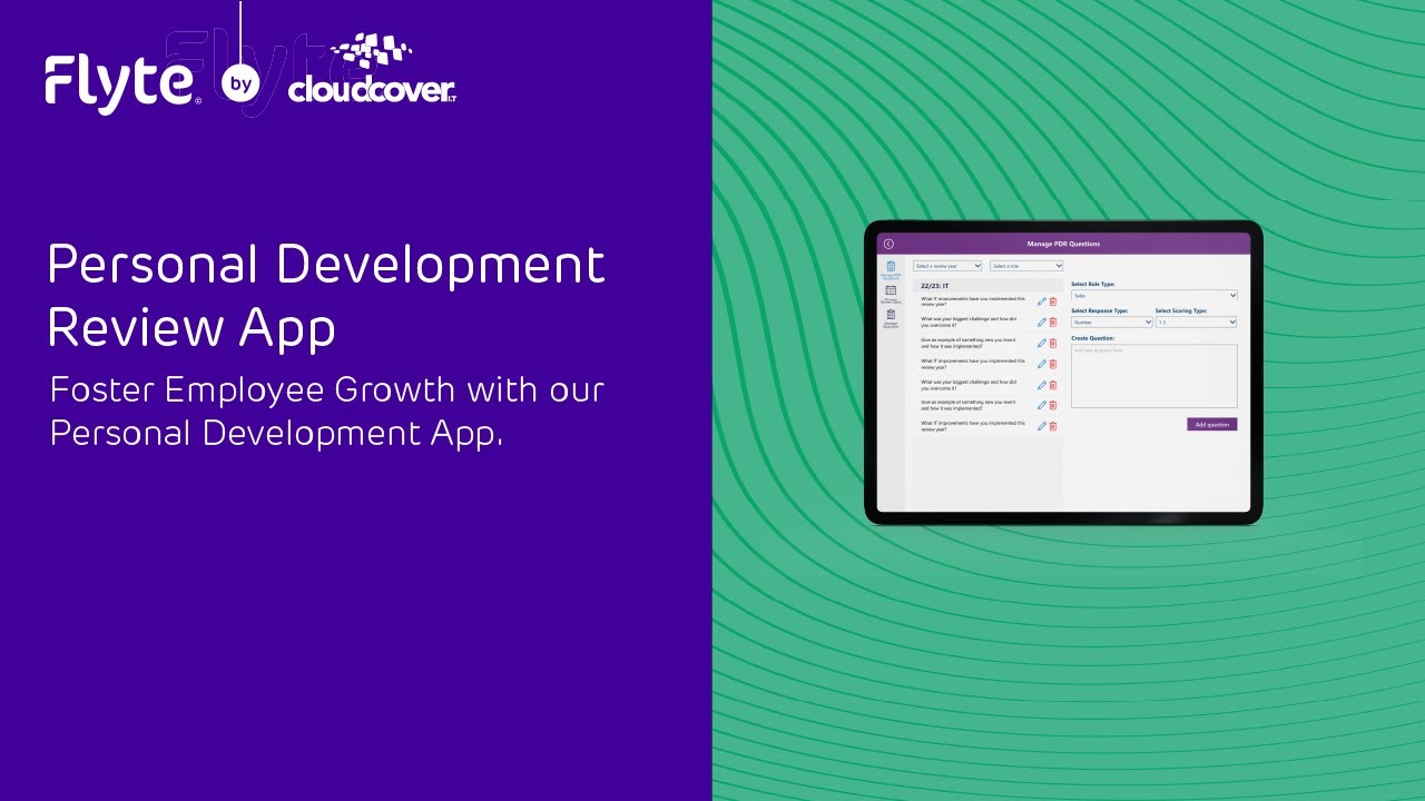 Flyte Microsoft 365 Performance Appraisal App - YouTube