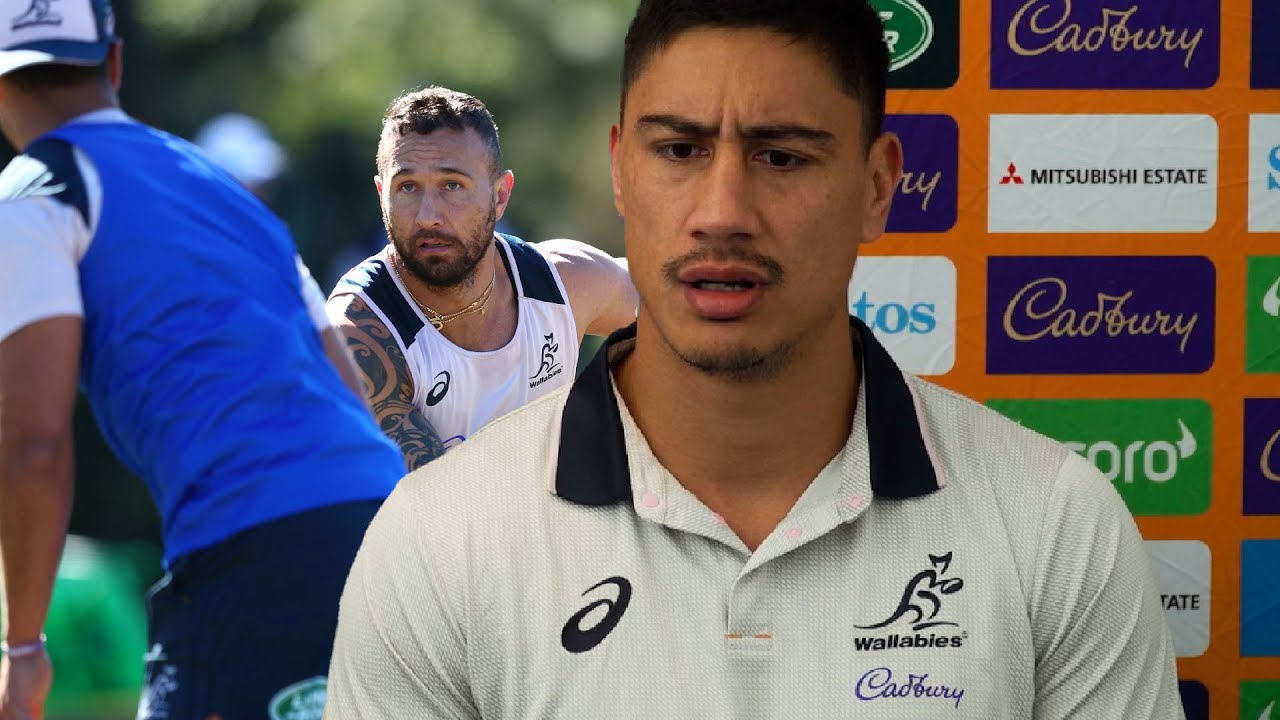 Wallabies Lalakai Foketi and Matt Gibbon are ready for the next ...