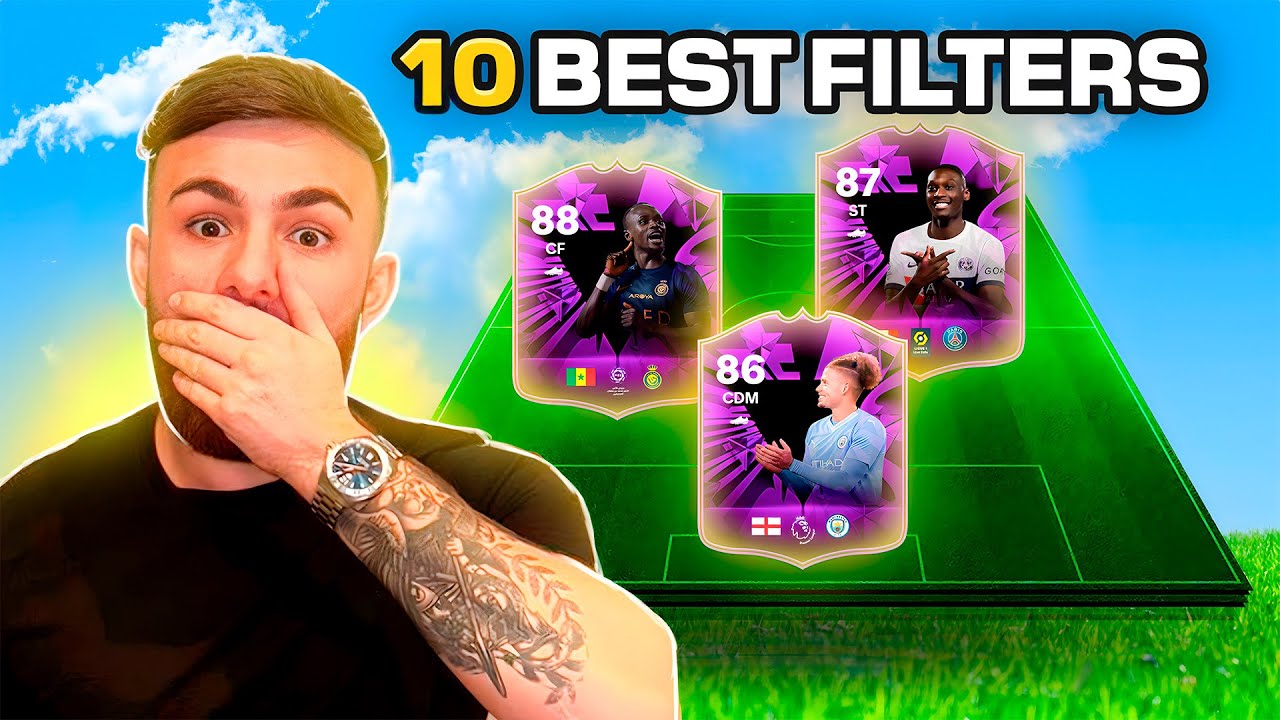 The BEST sniping filters to make coins FAST in EAFC 24 (TOP 10 sniping filters NOW) #3 - YouTube