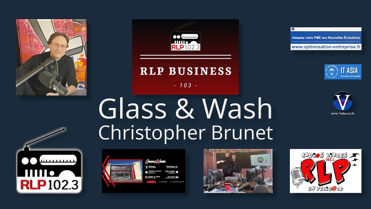 RLP Business 103 : Christopher Brunet - Glass & Wash - YouTube