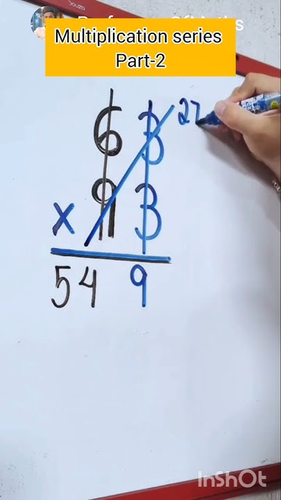 Multiply Faster Than Calculator - multiplication series Part 2 🔥 #MultiplyFaster #MathsShorts ...