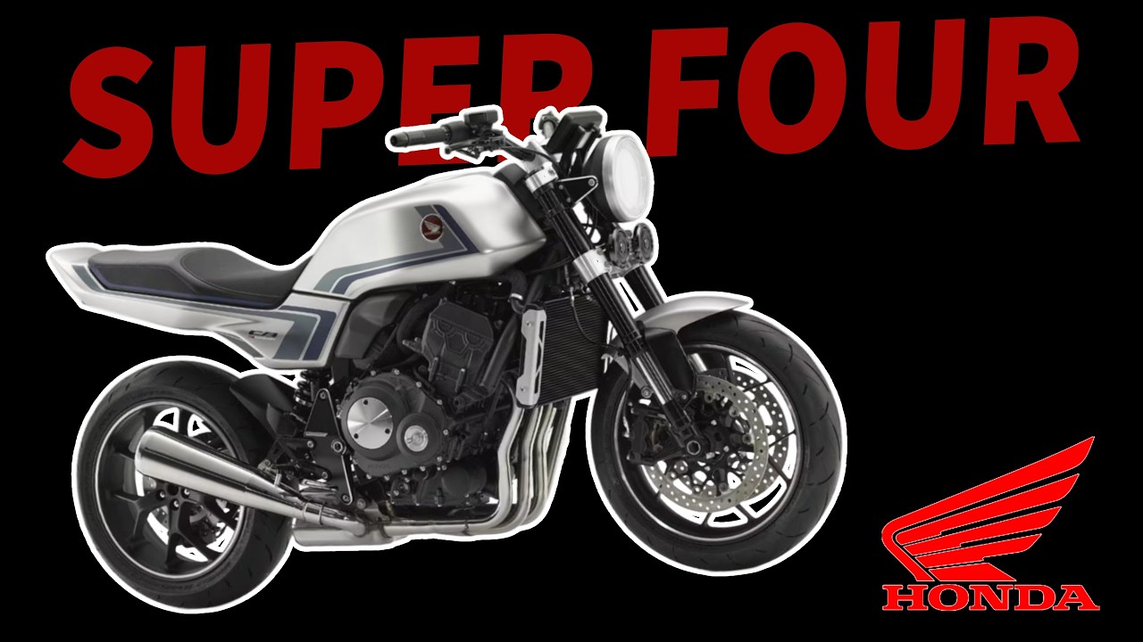 HONDA's new Super Four is coming. A sexy-retro Hornet? - YouTube