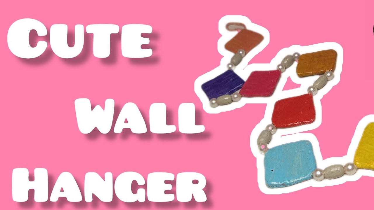 Diy colorful 💛💚💙💜 wall hunger crafts.. #artisingh #diywallhunger # ...