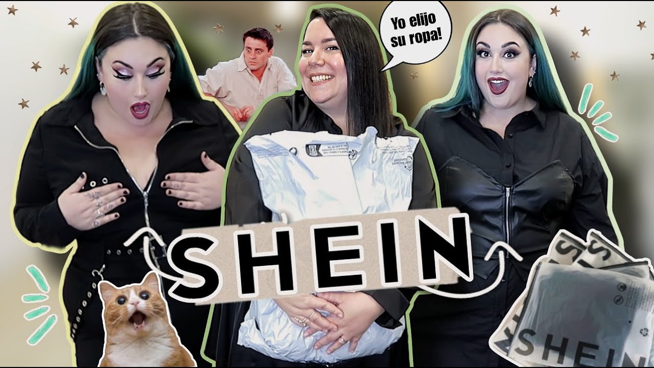 ¡Mi amiga me elige la ROPA! Y acierta en CASI TODO Tallas grandes SHEIN ...