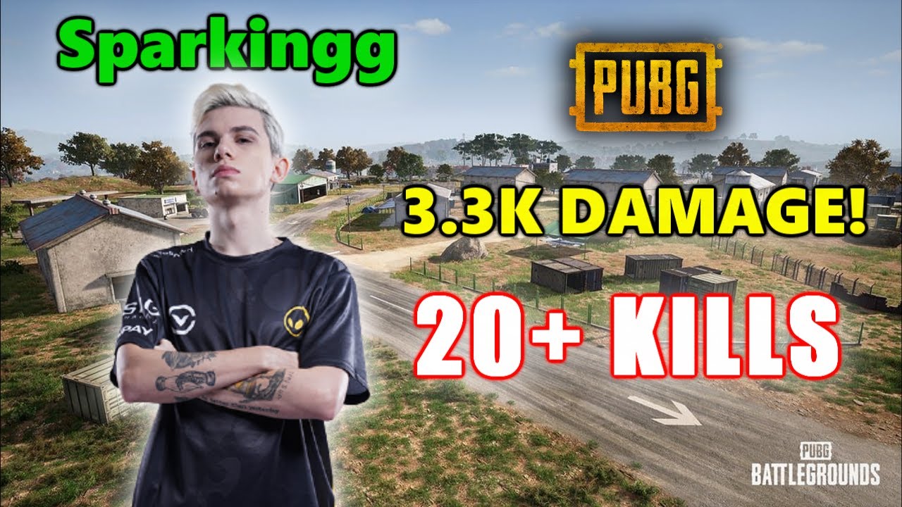 Sparkingg - 20+ KILLS (3.3K DAMAGE) - PUBG - YouTube