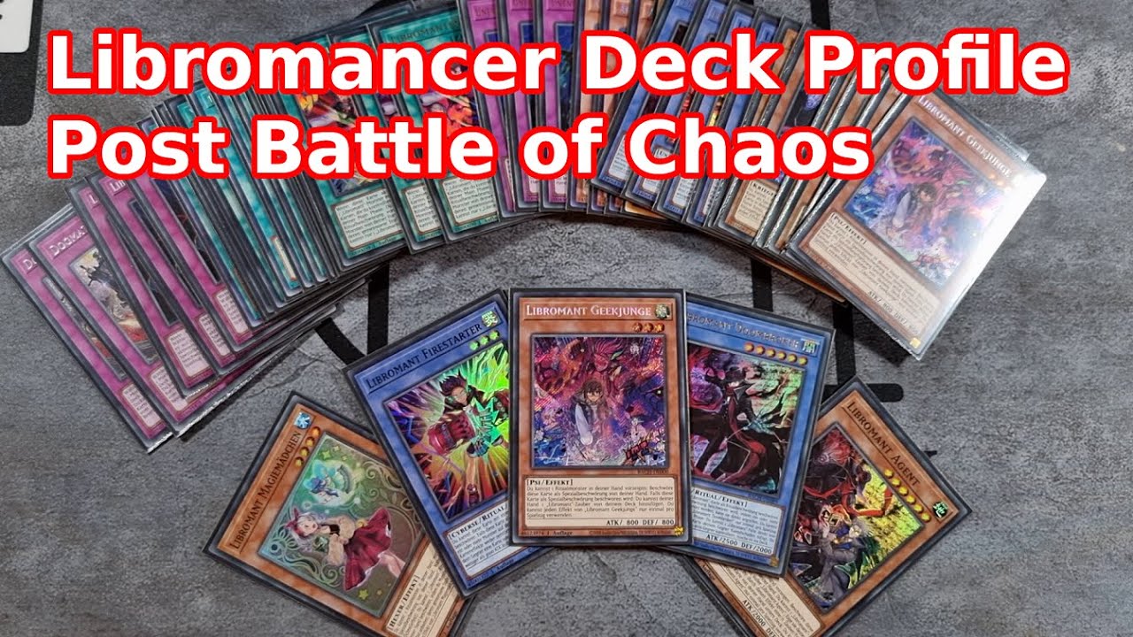 Libromancer Deck Profile Deutsch Post Battle of Chaos (BACH) Yu-Gi-Oh ...