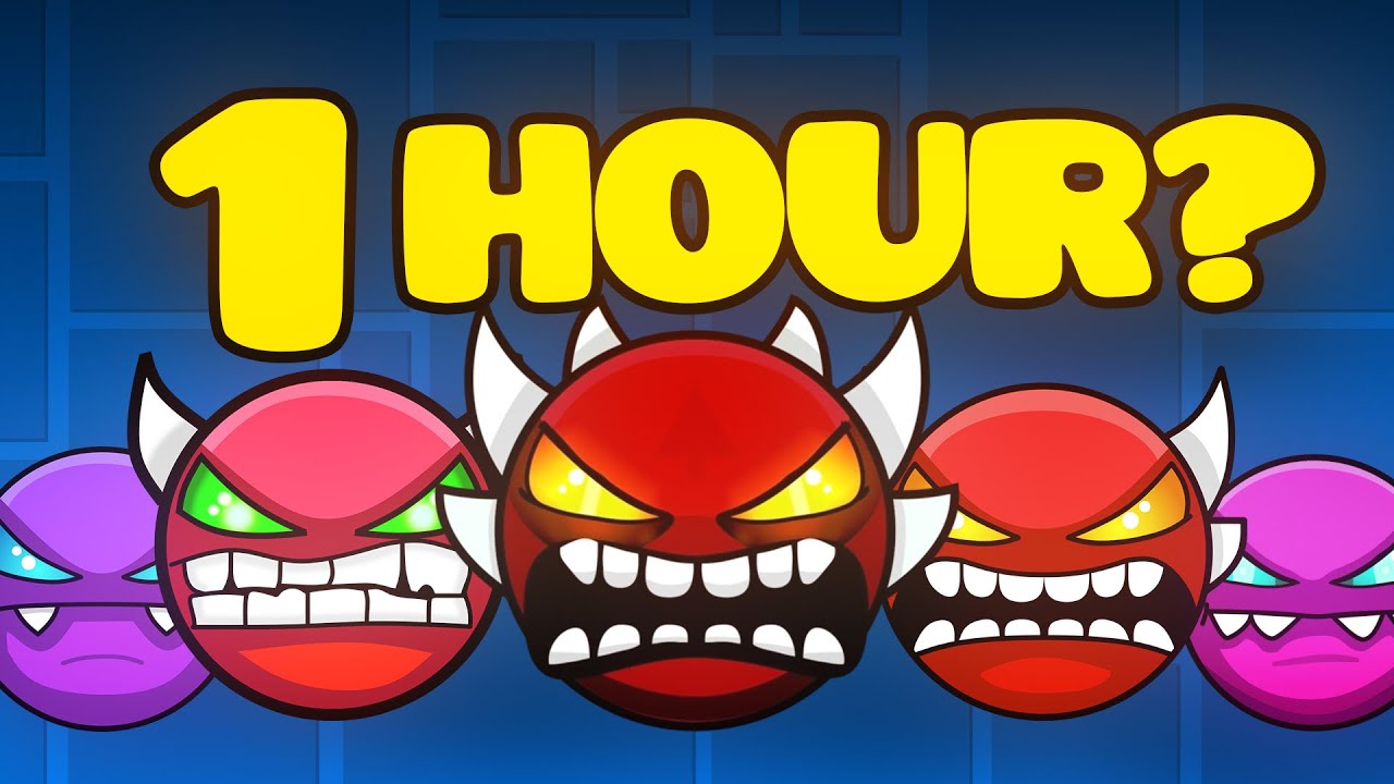 Can I REBEAT My First Demon of Each Difficulty in Under 1 HOUR? - YouTube