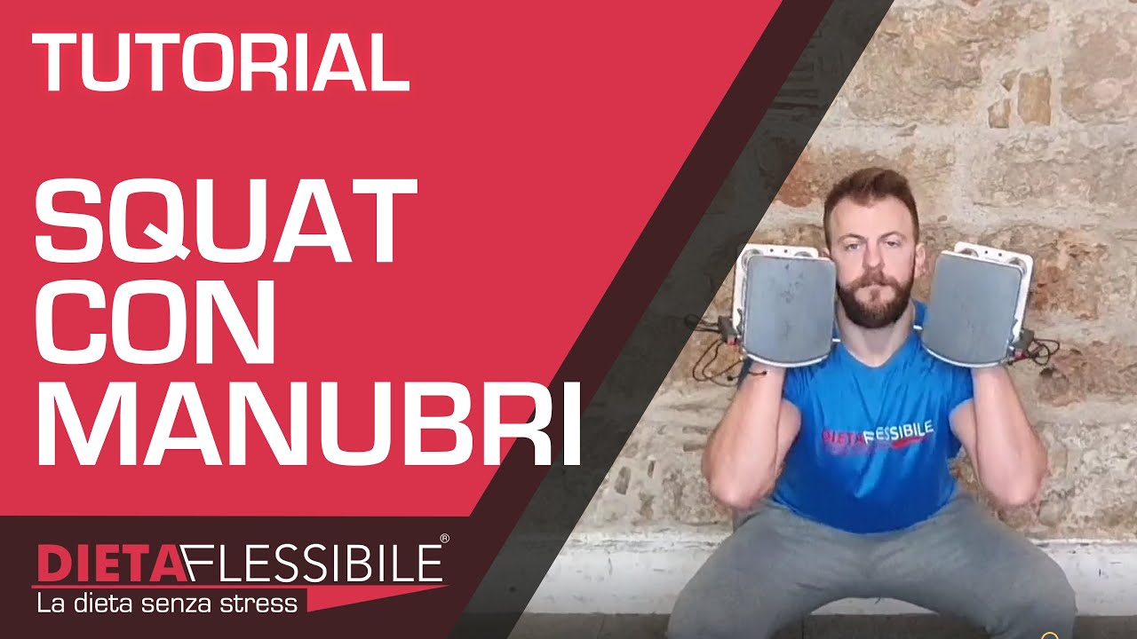 Tutorial Squat con manubri - YouTube