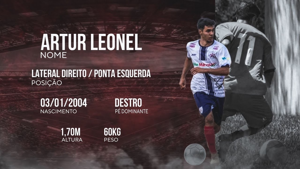 ARTUR LEONEL -LATERAL/EXTREMO 2004 - YouTube