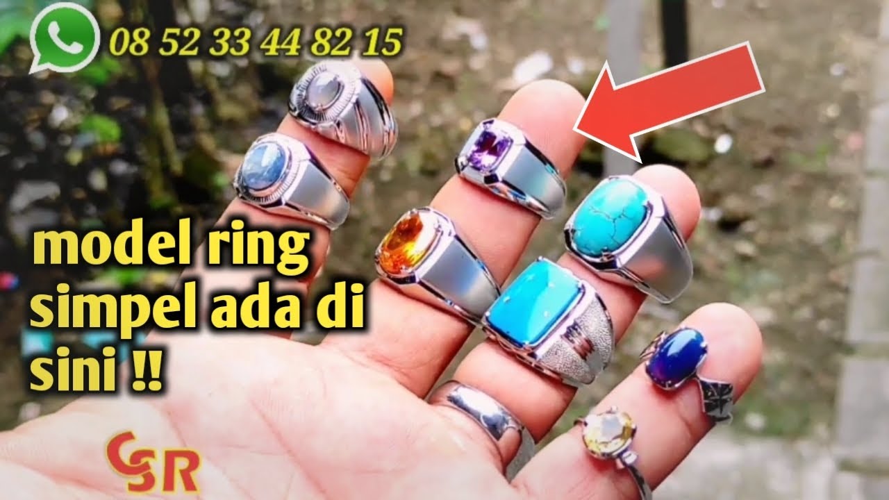 RING MONEL SUPER HALUS,COCOK UNTUK SEGALA JENIS BATU - YouTube