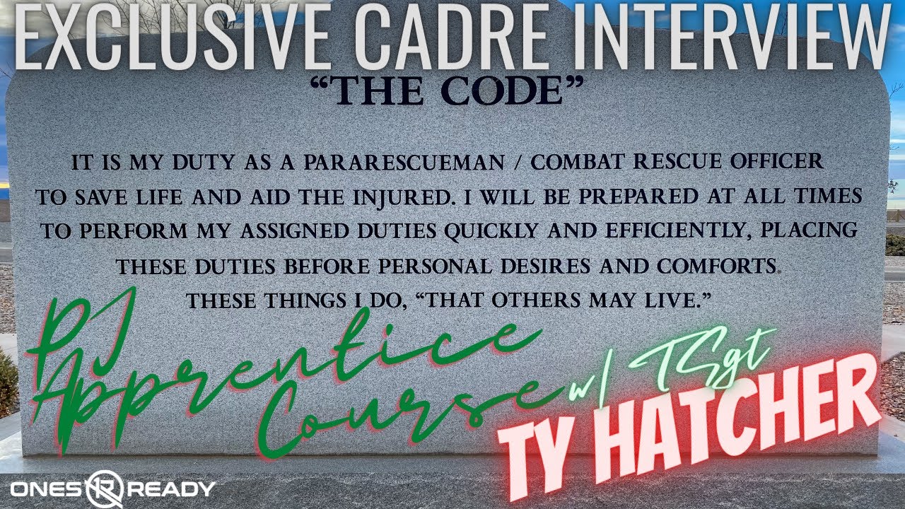 Pararescue Apprentice Course Instructor- TSgt Ty Hatcher! - YouTube