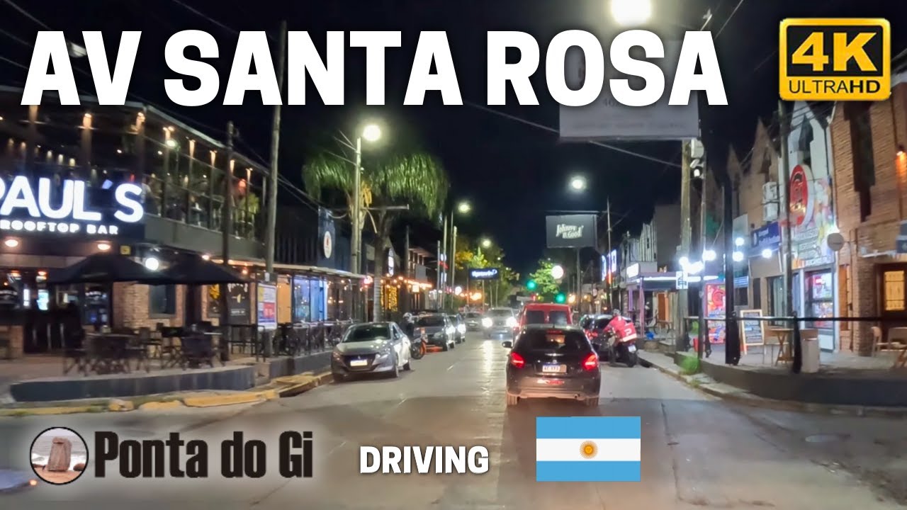 LA AVENIDA SANTA ROSA en la CIUDAD de CASTELAR #driving TOUR 4k 2025 ...