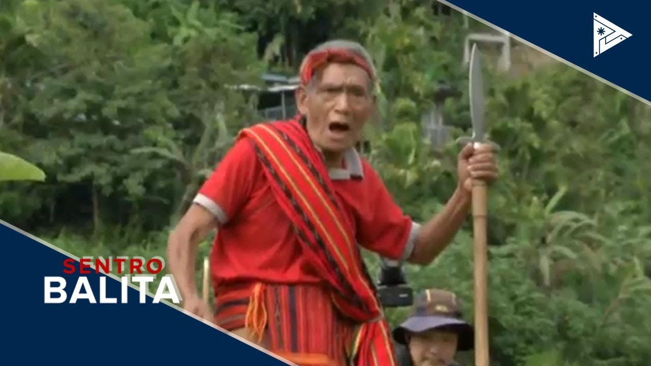 Tug-of-war sa ilog, sentro ng Punnuk Ritual ng Hungduan, Ifugao - YouTube