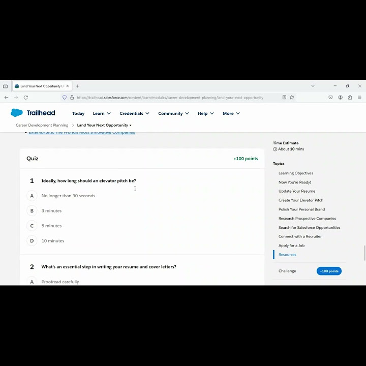 Land Your Next Opportunity Salesforce Salesforcedeveloper Salesforcetrailhead