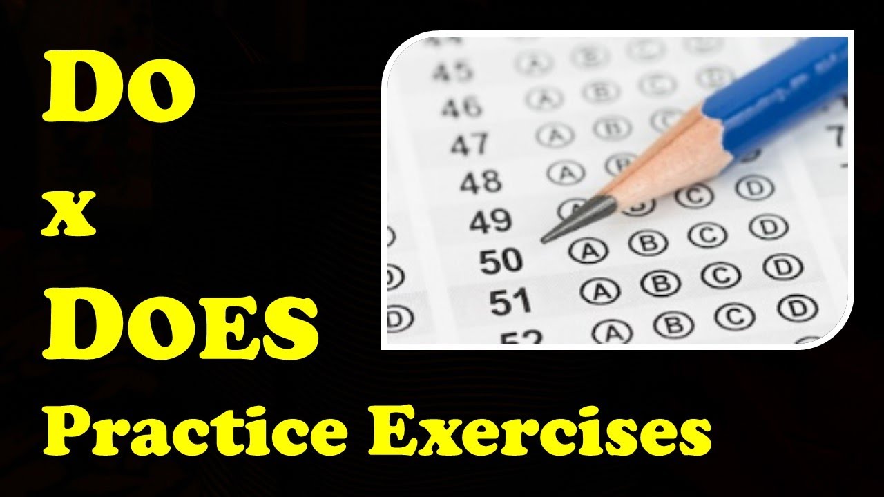 Como usar DO e DOES - Exercícios para Praticar - YouTube